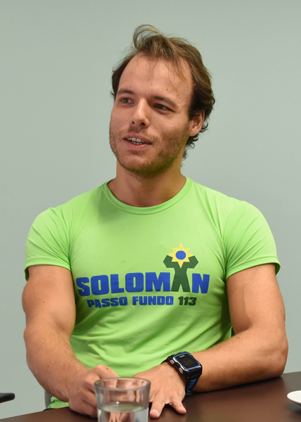 UPF apoia triatleta Ricardo Rosa - UPF | Universidade de Passo Fundo