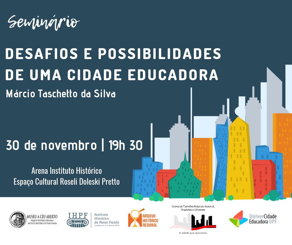 Cidade Educadora é tema de debate em Passo Fundo - UPF | Universidade ...