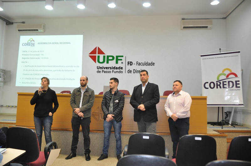 Corede Produção elege nova diretoria executiva - UPF | Universidade de ... Corede Produção elege nova diretoria executiva - UPF | Universidade de ...