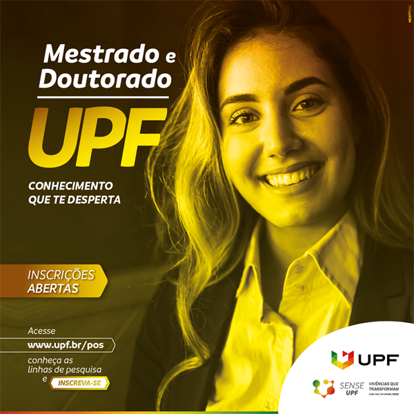 UPF abre inscrições para os cursos de Mestrado e Doutorado - UPF ...