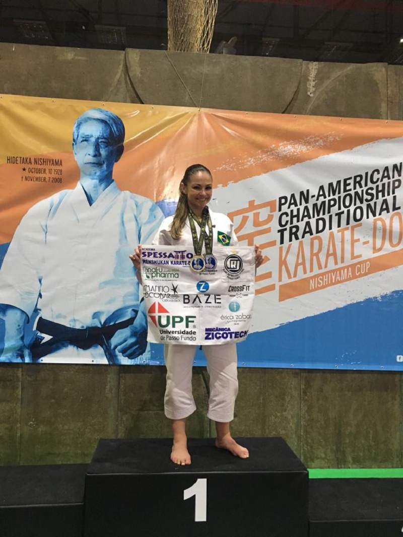 Manuela Spessatto se destaca no Pan-Americano de Karate-Do Tradicional ...