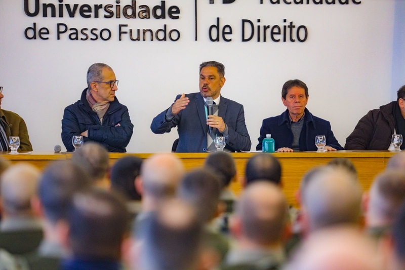 UPF recebe encontro do RS Seguro - UPF | Universidade de Passo Fundo